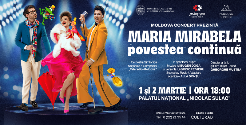 MARIA MIRABELA – POVESTEA CONTINUĂ | Moldova Concert
